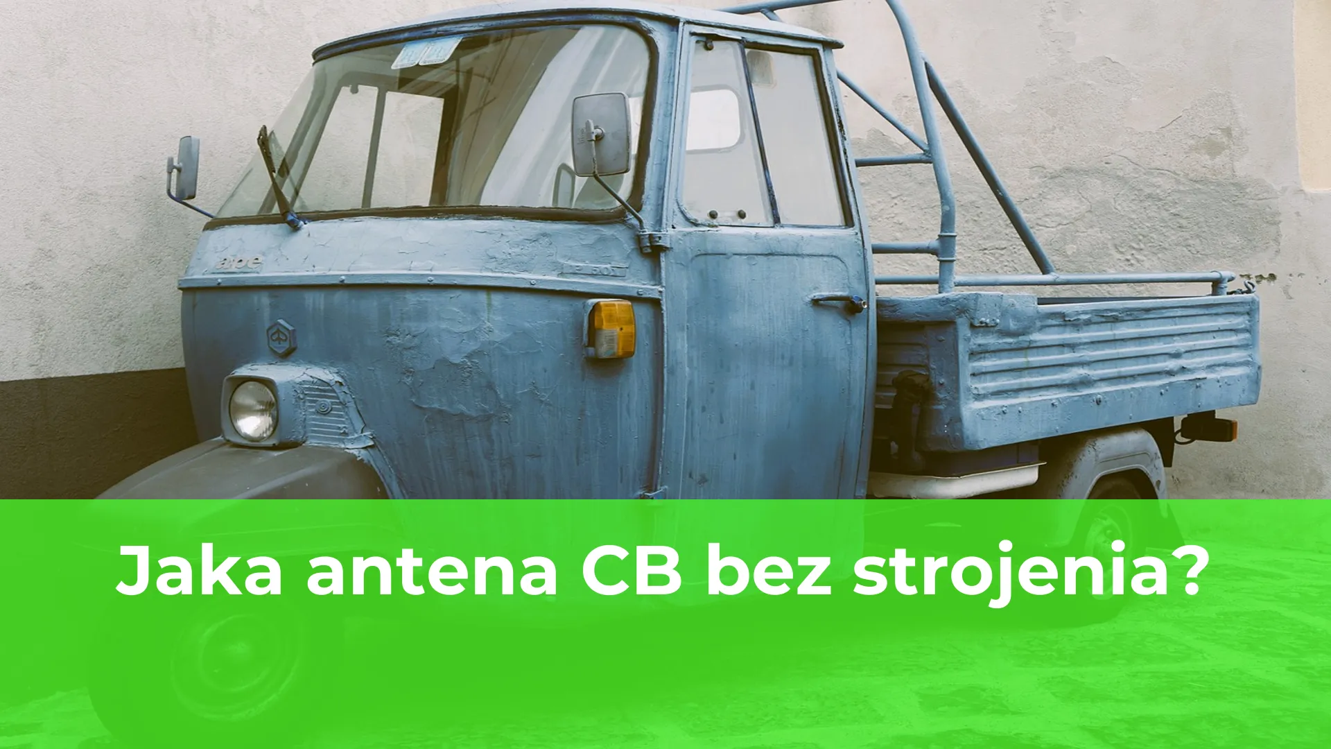 Jaka antena cb bez strojenia? | Serwis CB Radio